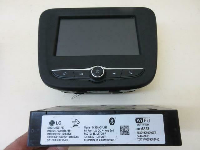CHEVROLET EQUINOX 2018-2019 OEM WiFi RADIO NAVIGATION 7" SCREEN 424303 ...